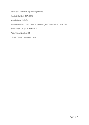 [Solved] Raw facts and figures that are processed into information A Data - Information and ...