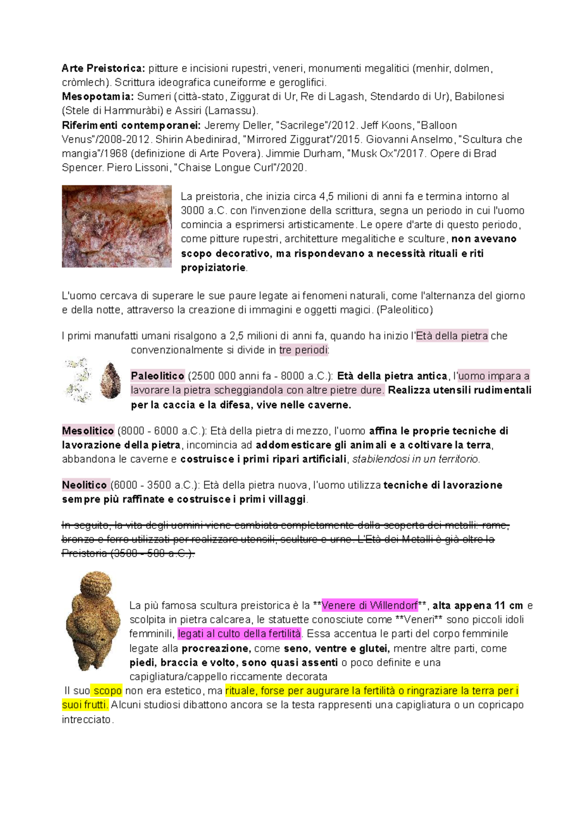 Arte Preistorica e Civiltà Mesopotamiche: Sumeri, Babilonesi e Assiri ...