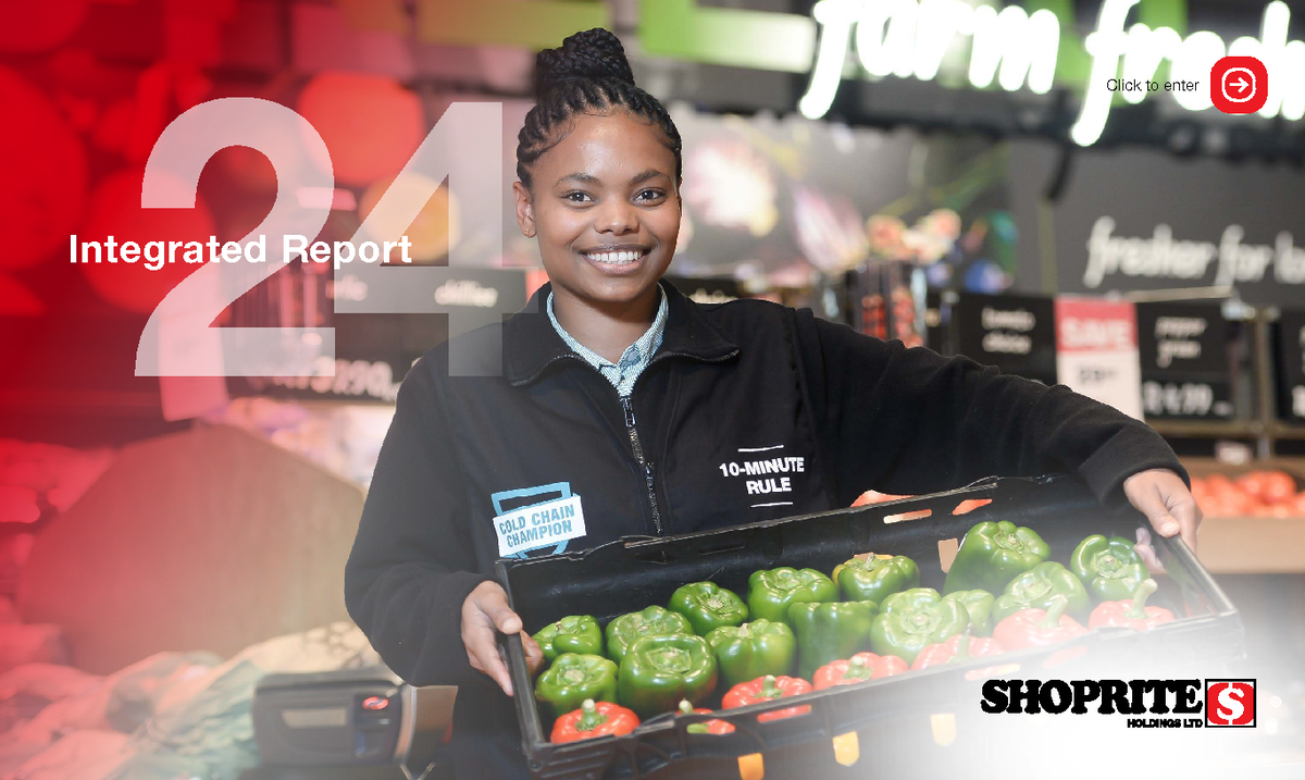 Shoprite Holdings Limited Integrated Report & Financial Statements 2024 ...