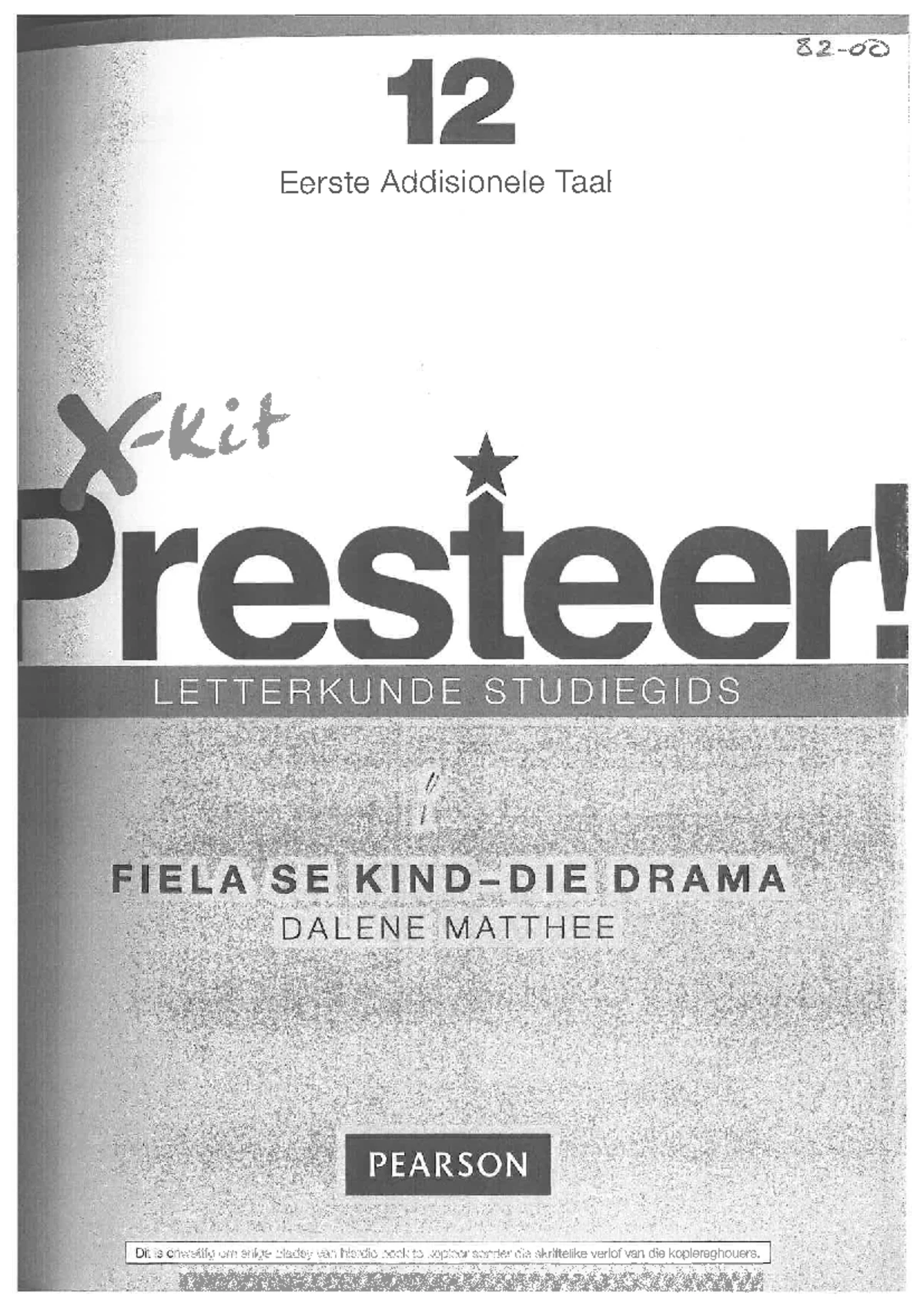 Afrikaans Poem Summaries: Werkkaarte 2 van Hanswors - S.J. Pretorius ...