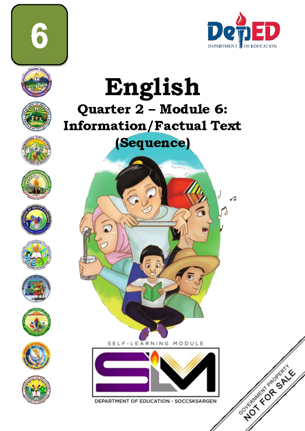 English 6 Q2 Mod6of8 Information Factual Text (Sequence) v2.0 - 6 English Quarter 2 – Module 6 ...