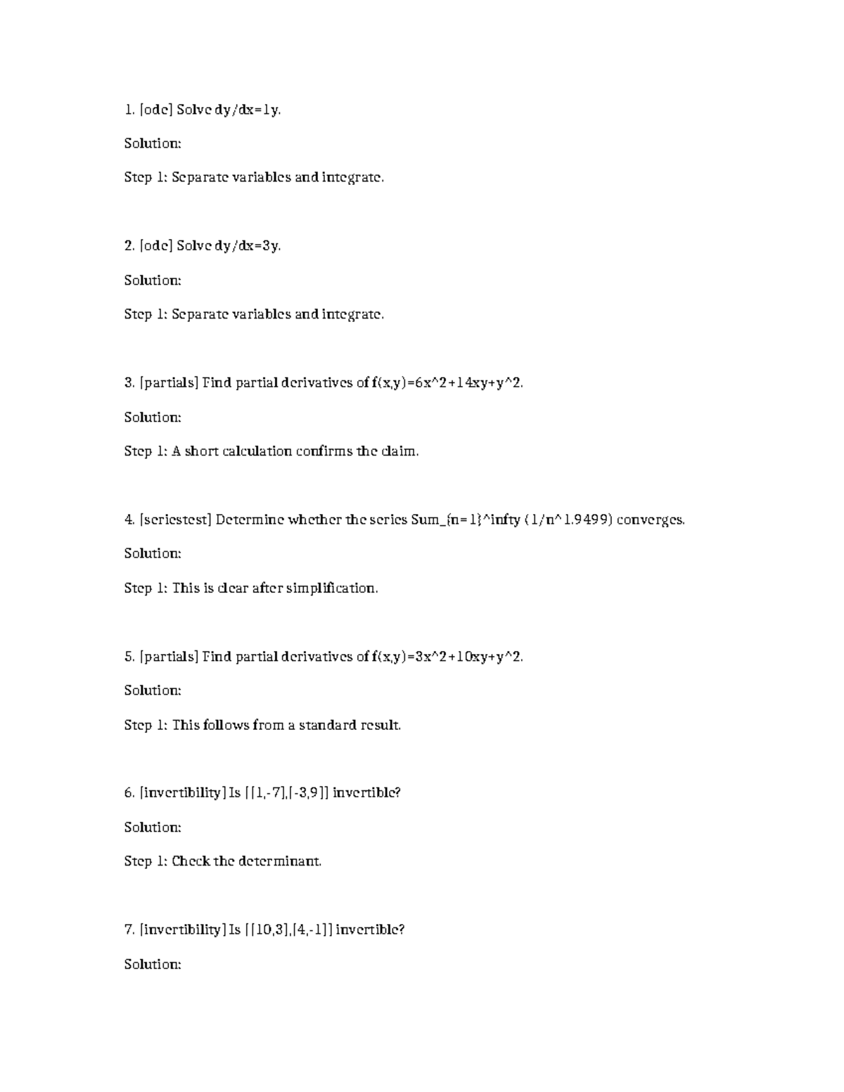 Math 3975 ODE Solutions: Step-by-Step Guide to Key Concepts - Studocu