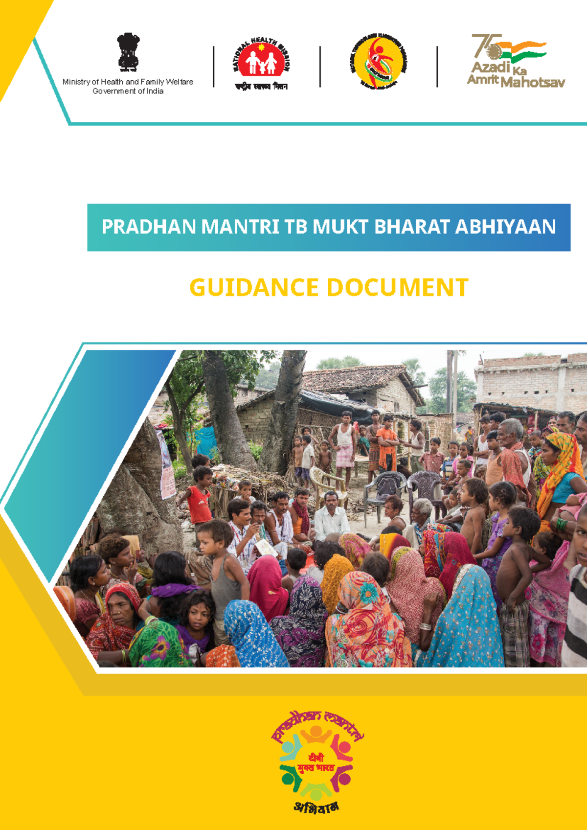 Pmtbmba guidance document - GUIDANCE DOCUMENT PRADHAN MANTRI TB MUKT ...