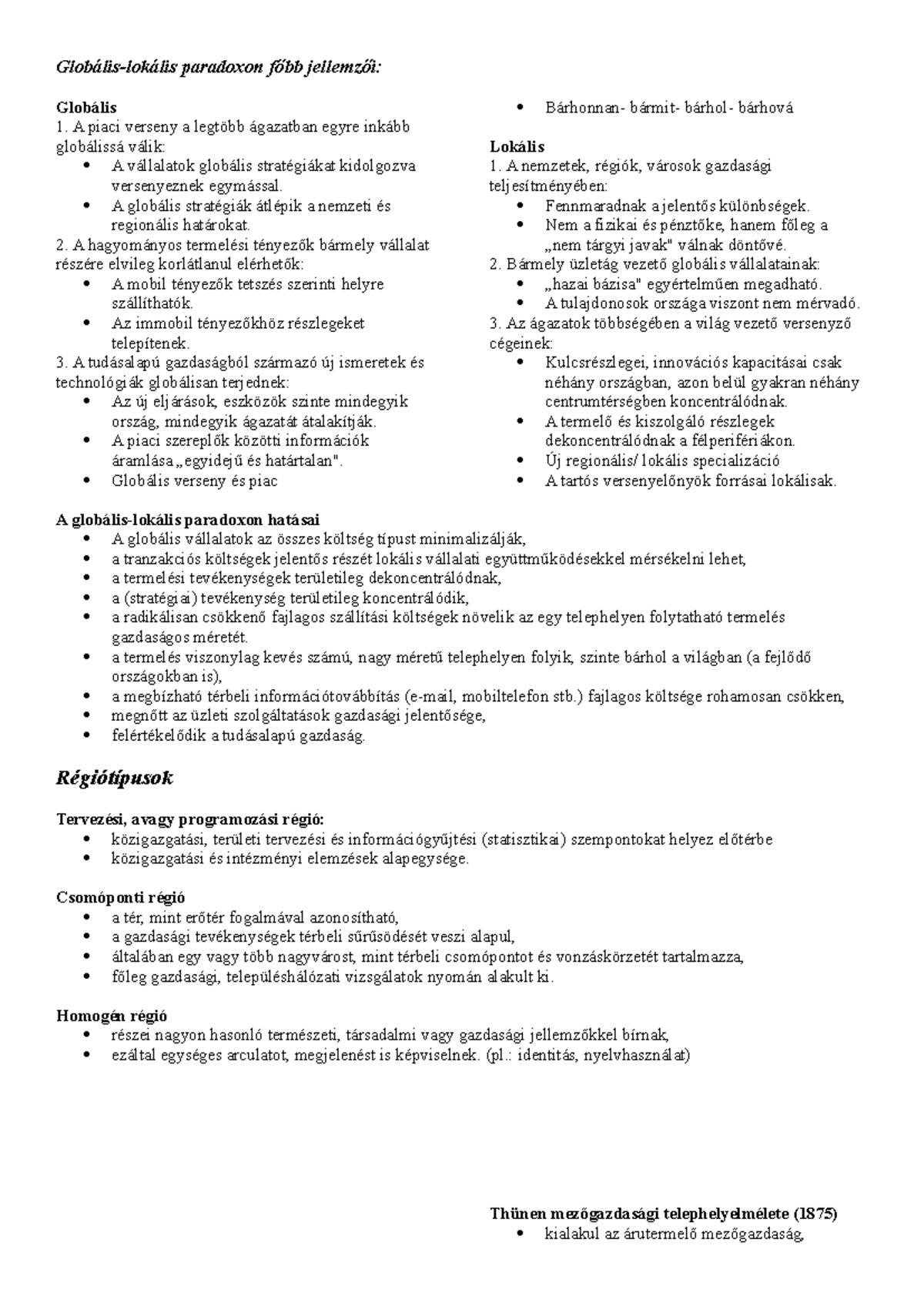 Reggazd - Globális és Lokális Paradoxonok Elemzése - Studocu