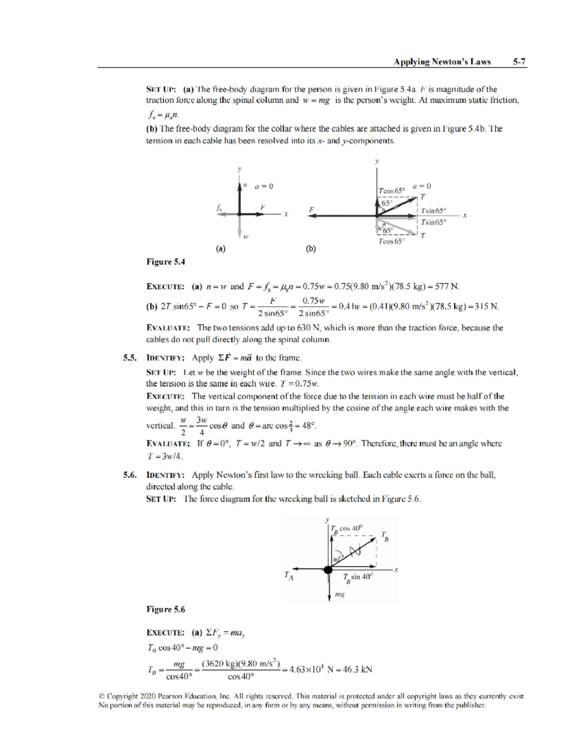 Physics 101: Applying Laws in Tension and Forces - Solutions Manual ...