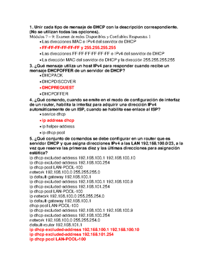 Módulos 1-4 cisco evaluacion - Módulos 1 - 4: Examen de conceptos de Switching, VLANs y ...