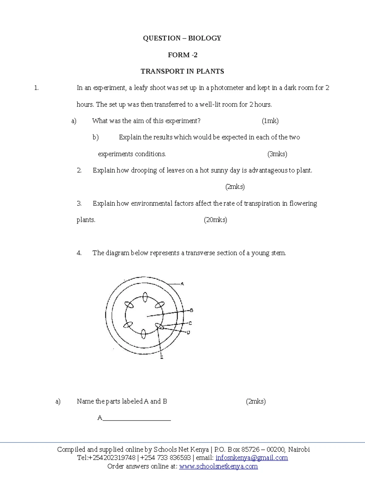 Grade 9 Pretechnical Project: Competence-Based Education Assessment ...