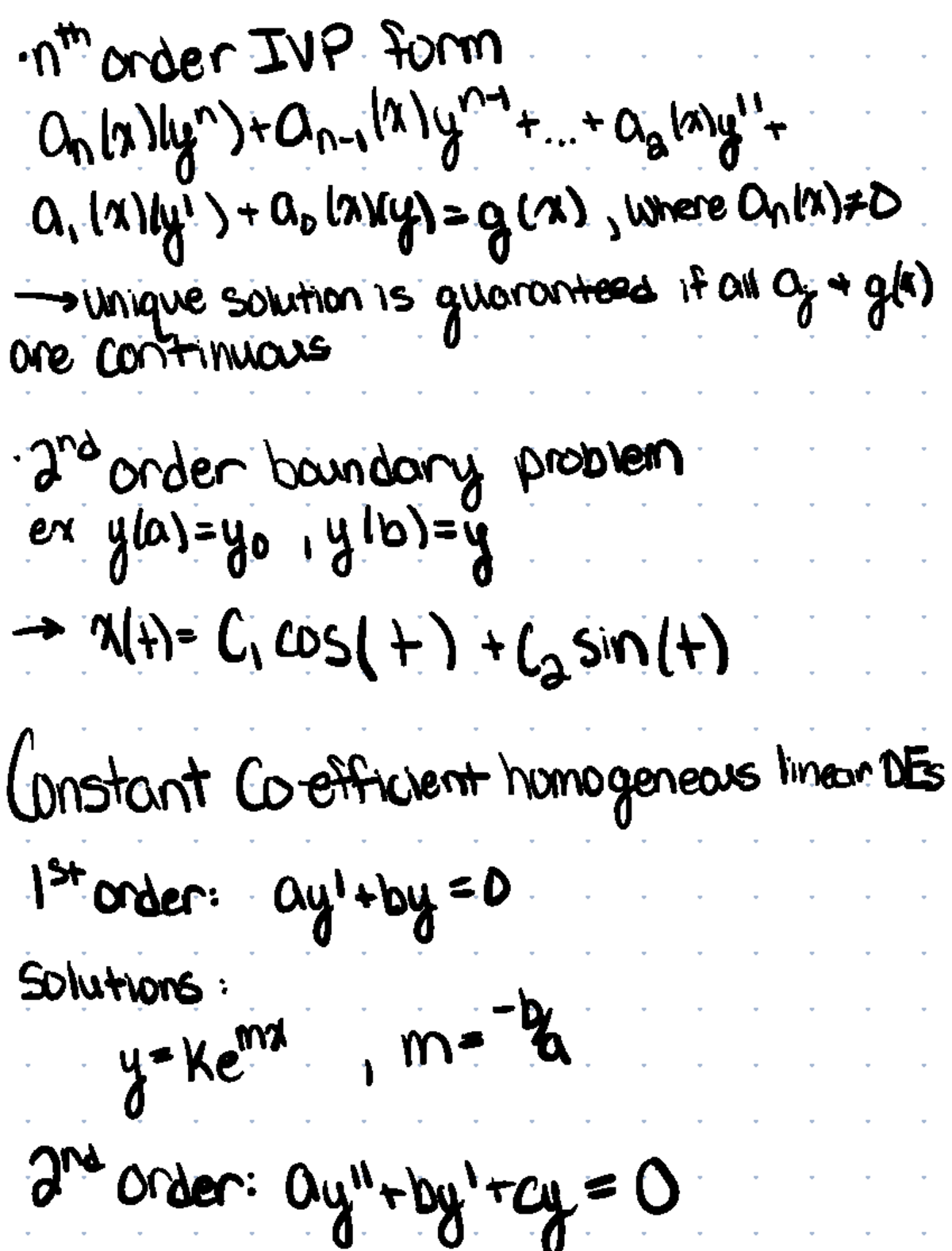 Study Guide for Test 2: Summary of Lecture Notes (MATH 101) - Studocu