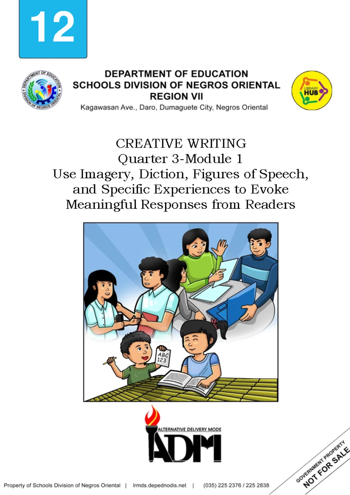 G12 SLM4 Q4 Creative Writing - 12 CREATIVE WRITING Quarter 4 – Module 4 ...