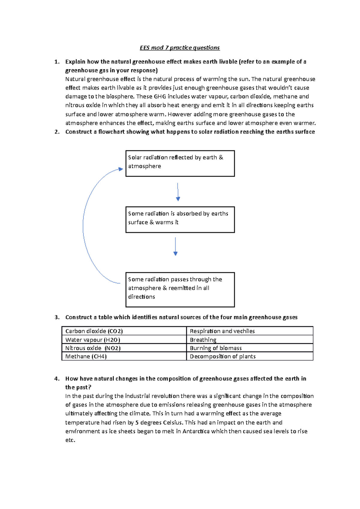 EES mod 7 practice questions - EES mod 7 practice questions Explain how ...