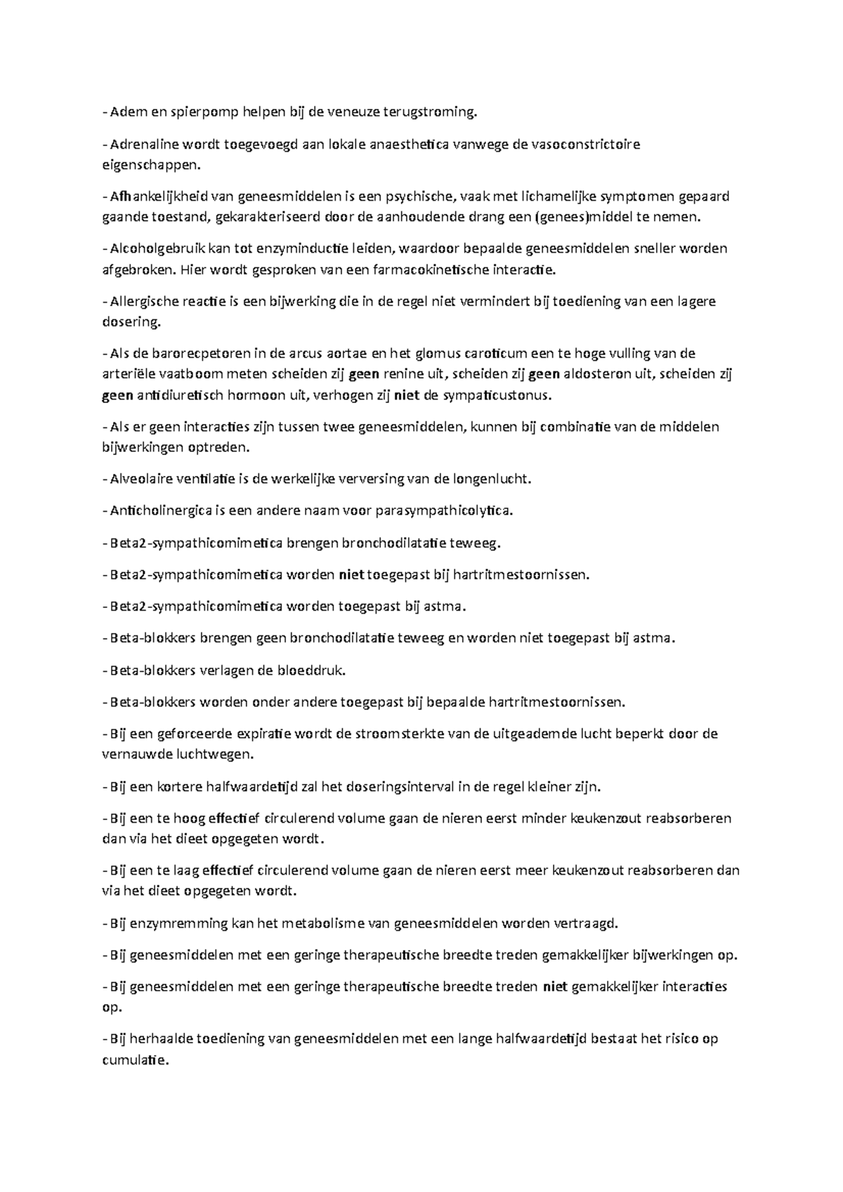 MTI 5.3 Pharmacokinetics and Drug Interactions Study Notes - Studeersnel