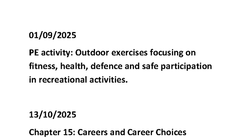 Life Orientation Chapter 15: Careers & Job Market Trends (Grade 10 ...