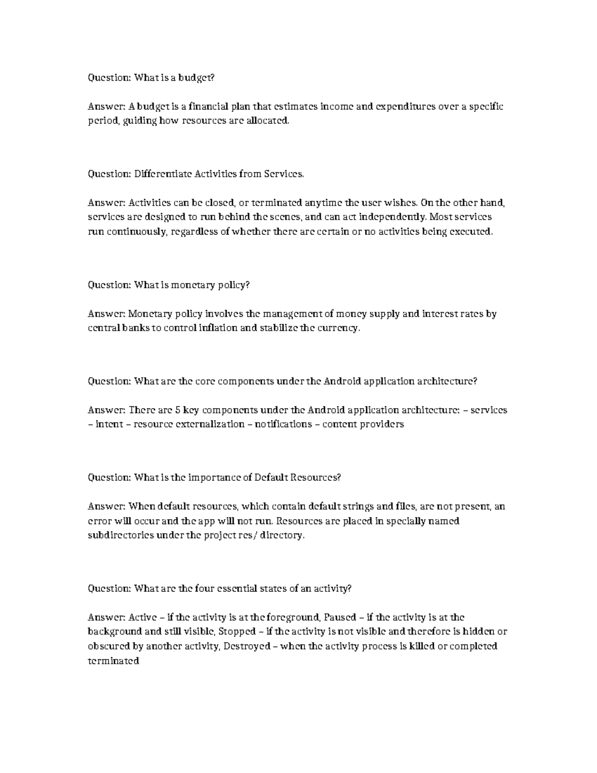 Android Application Architecture Overview: Key Concepts & Components ...