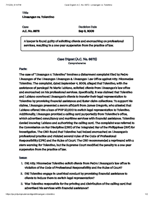 Preliminary-Conference-Brief Sample Defendants - Republic of the ...