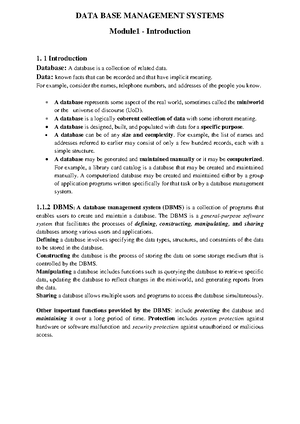 Mca dbms lab manual - VISVESVARAYA TECHNOLOGICAL UNIVERSITY Belgaum, Karnataka DATABASE ...