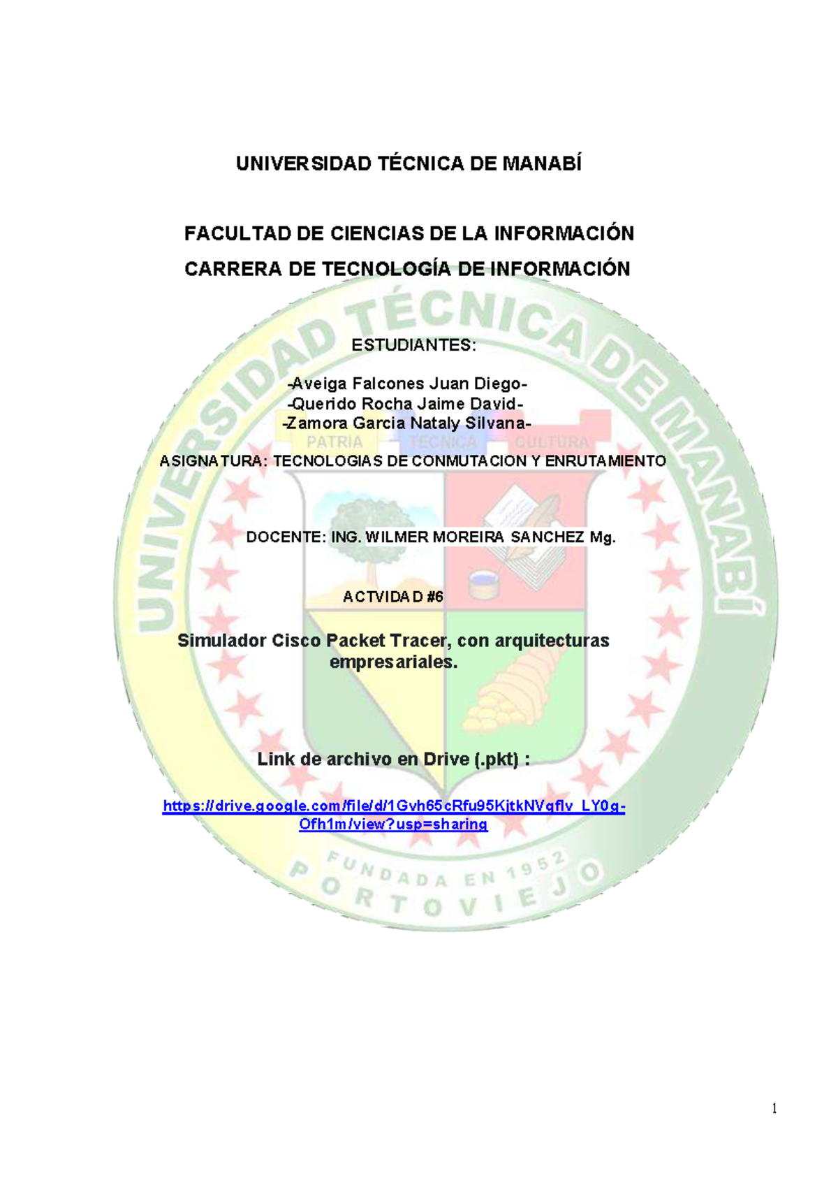 Simulación de Red Hotelera con Cisco Packet Tracer - Actividad Grupal ...