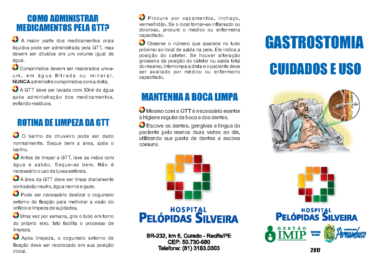 000Gastrostomia - Cuidados e Uso - COMO ADMINISTRAR MEDICAMENTOS PELA ...