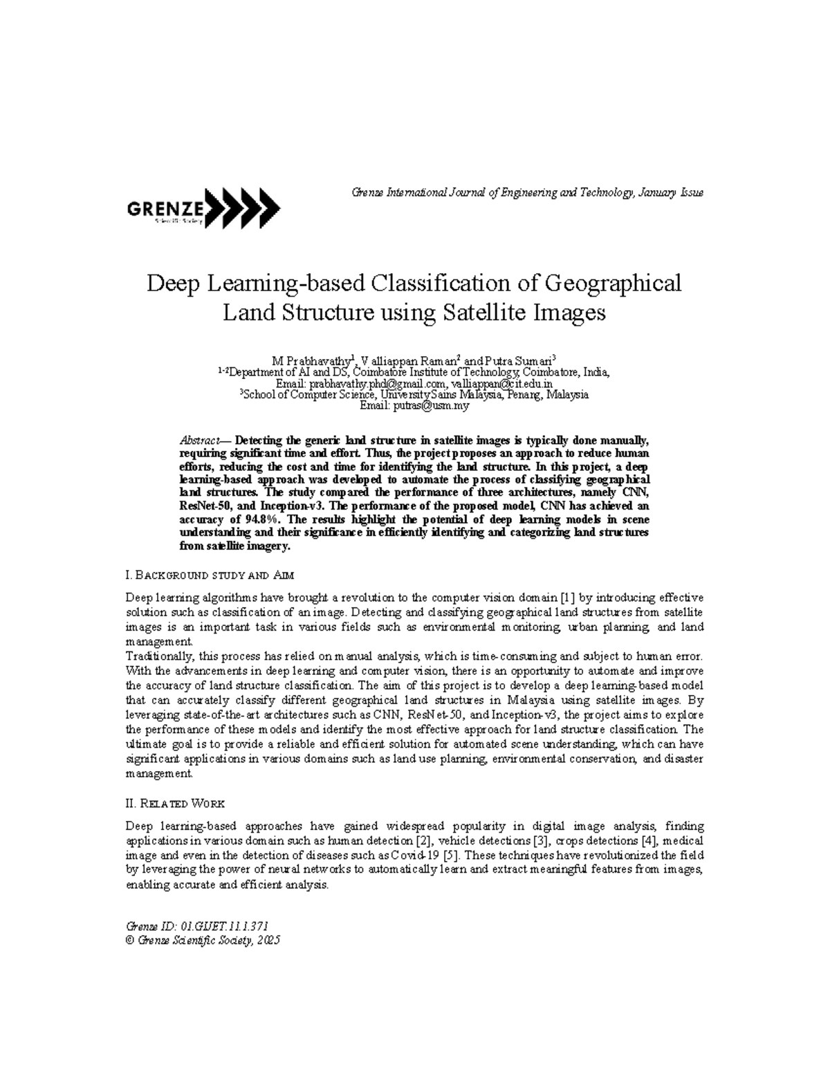 Deep Learning-Based Classification of Geographical Land Structures (AI ...
