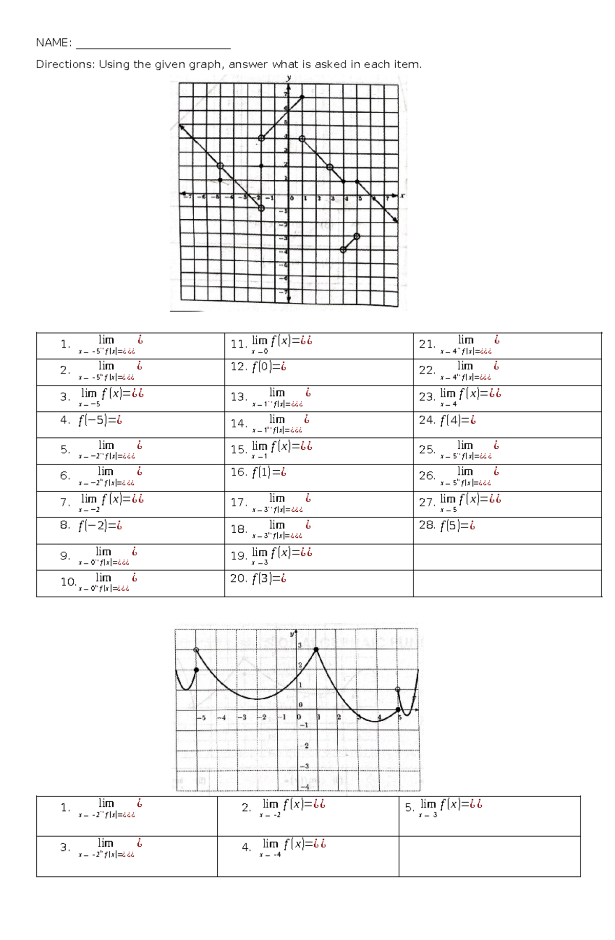 Activity - ggf - NAME: ____________________________ Directions: Using ...
