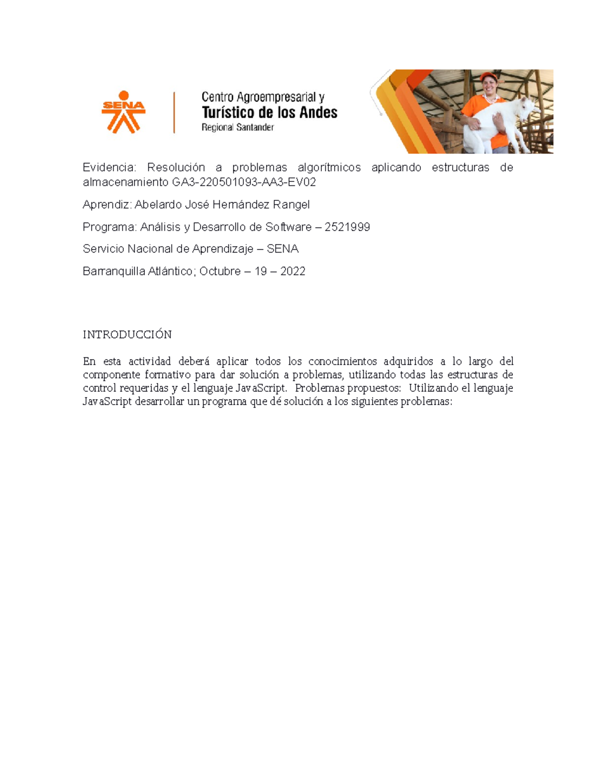 Resolución de Problemas Algorítmicos y Almacenamiento GA3-220501093-AA3 ...