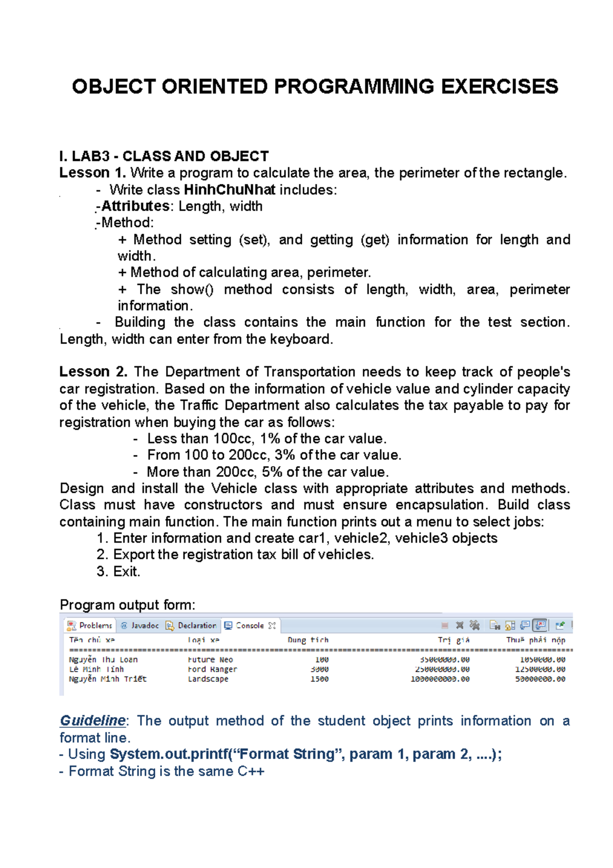 Lab345 OOP ENljkhasfjhs df df dfgg dfg dfg dfg dfg - OBJECT ORIENTED ...