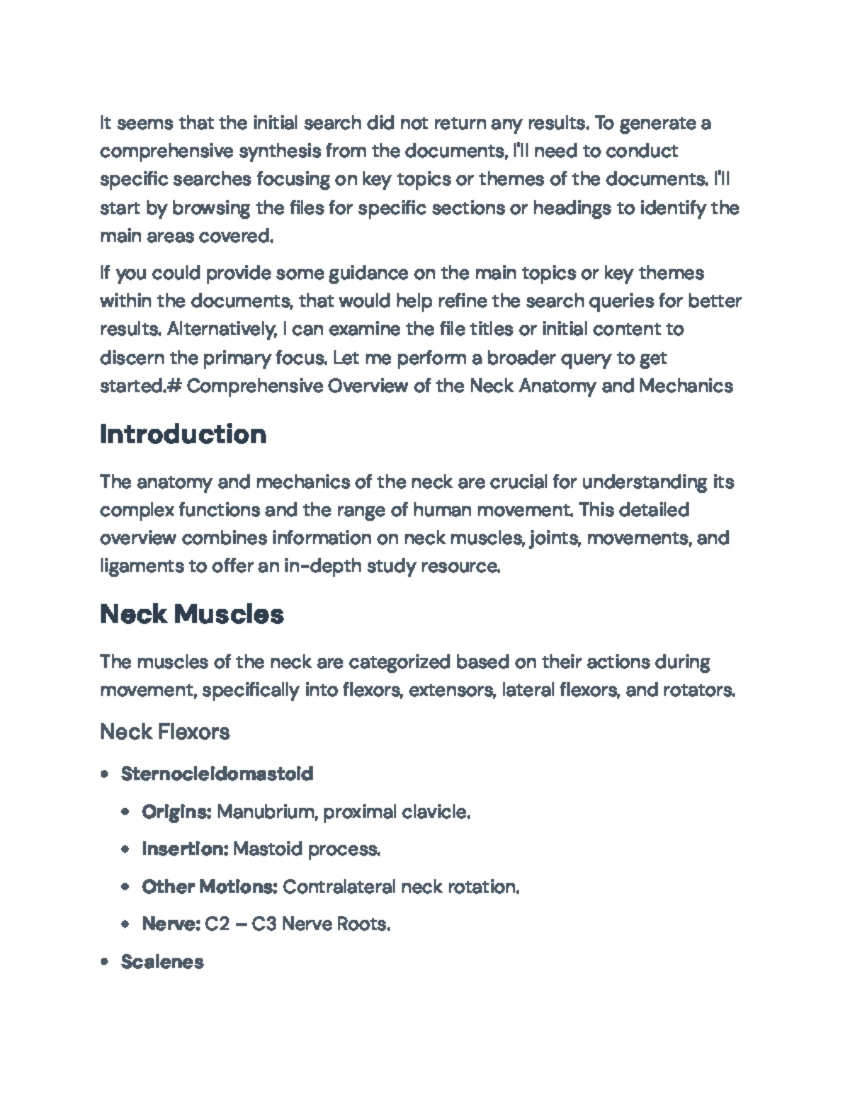 Understanding Neck Anatomy and Movements: A Comprehensive Guide ...