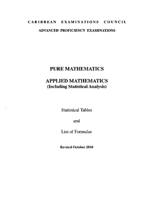 CAPE Pure Mathematics 2023 U2 P2 Solutions - Solutions to CAPE Pure ...