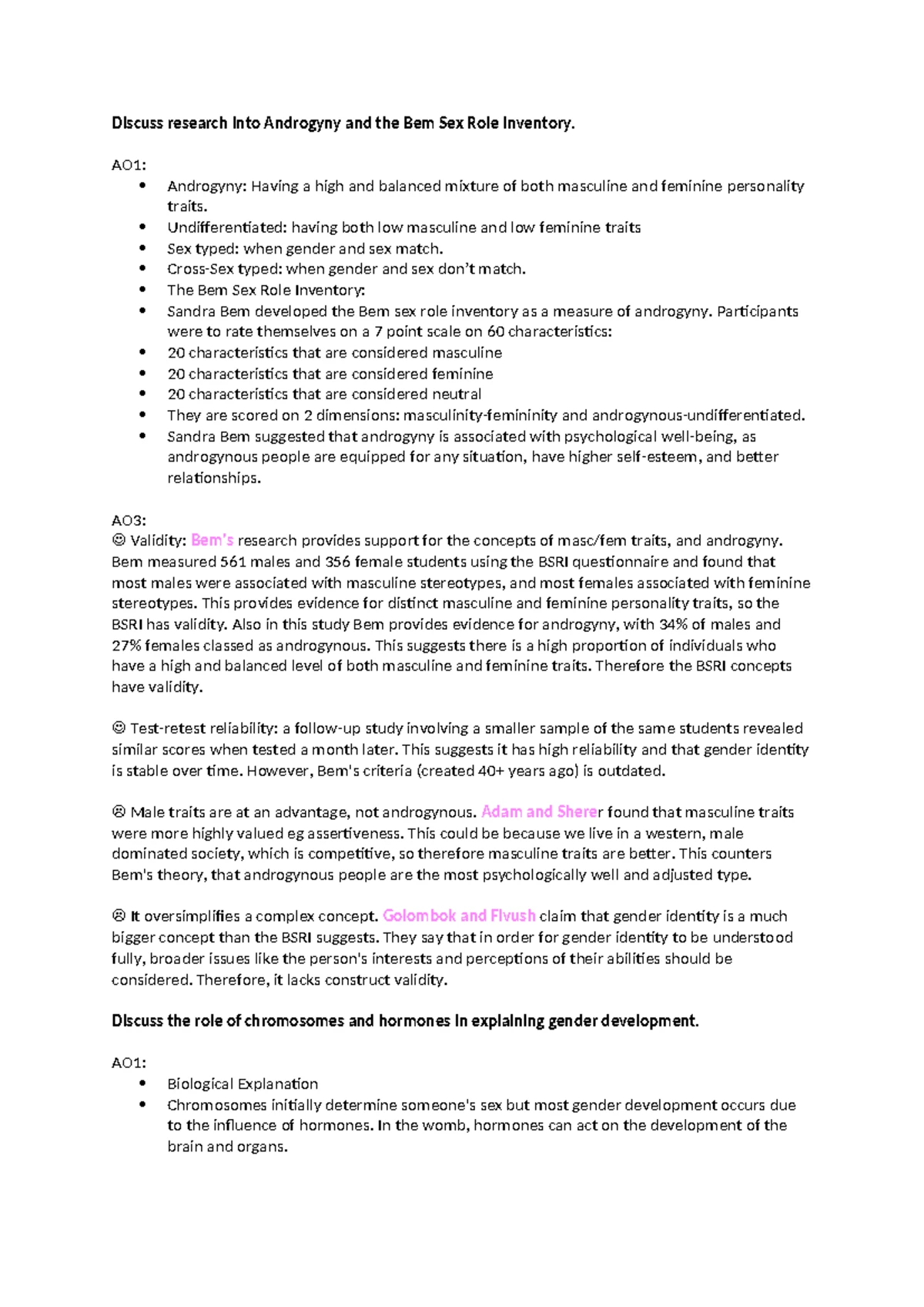 Memory 16 marker plans - Outline and evaluate research into coding ...