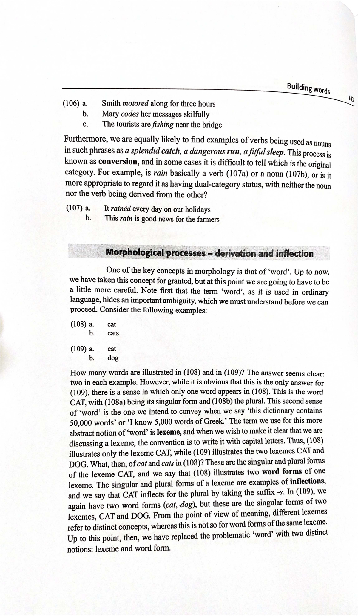 Morphosyntax and Semantics: Key Concepts (143) Part 1-4 - Studocu