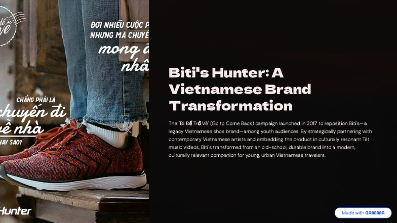 Bitis Hunter: Transforming a Legacy Brand for Youth Engagement - Studocu