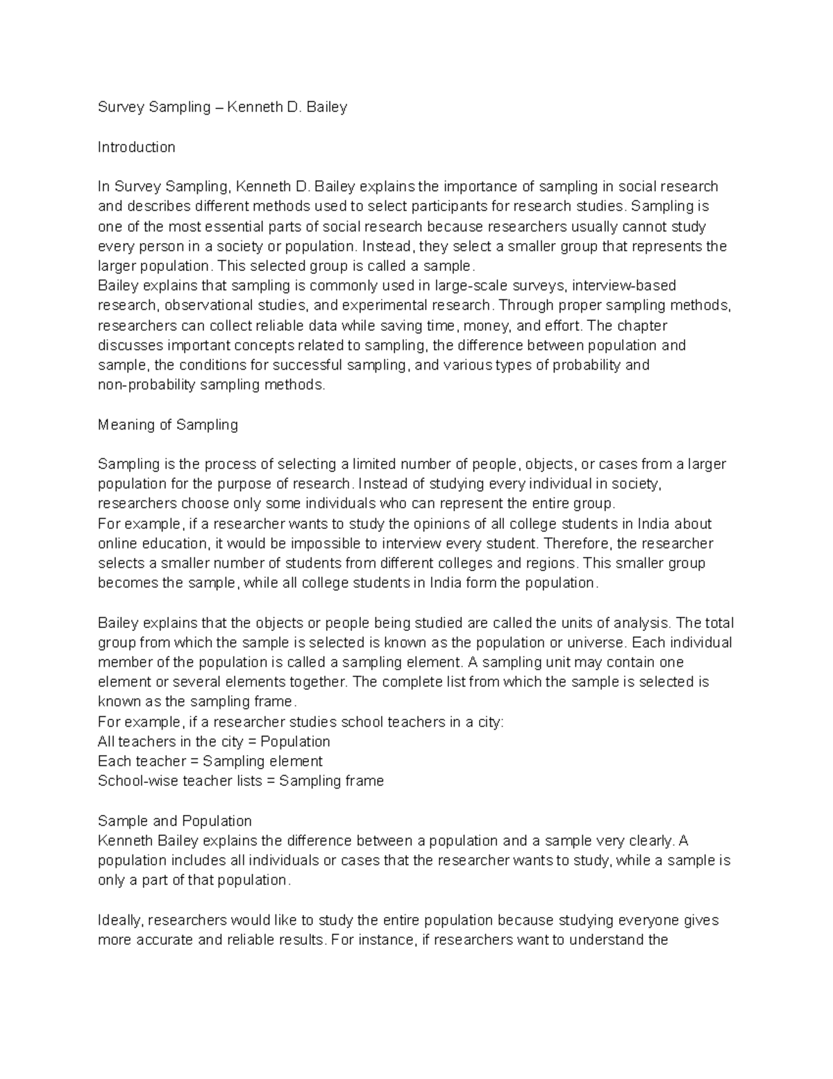 DOC-20260514-WA0017 - Overview of Survey Sampling Methods by Kenneth D ...