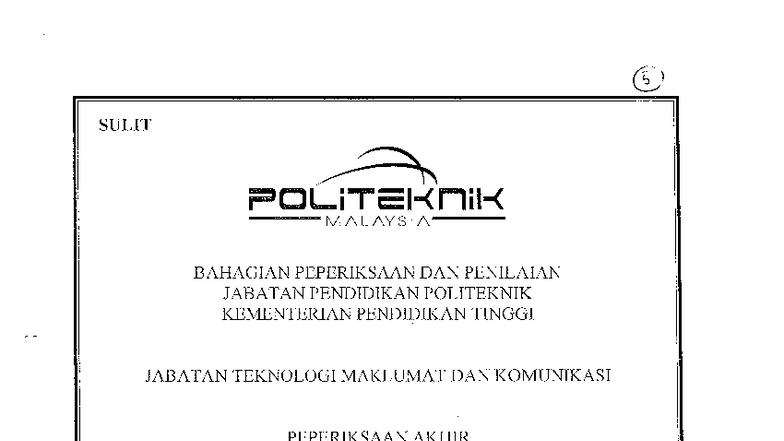 DFC3013: Final Exam - Object Oriented Programming (June 2015) - Studocu