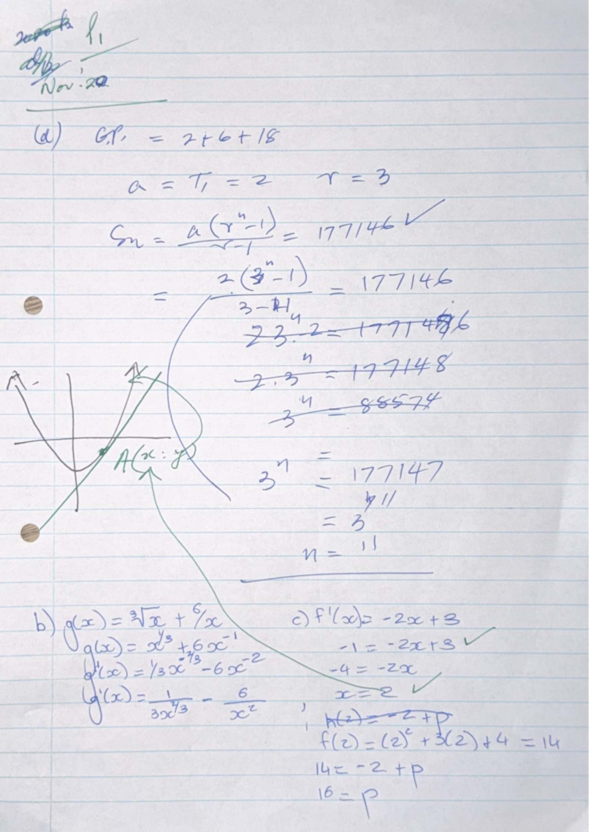 Maths P1 Notes - Oct 10, 2020 Document 3 - Studocu