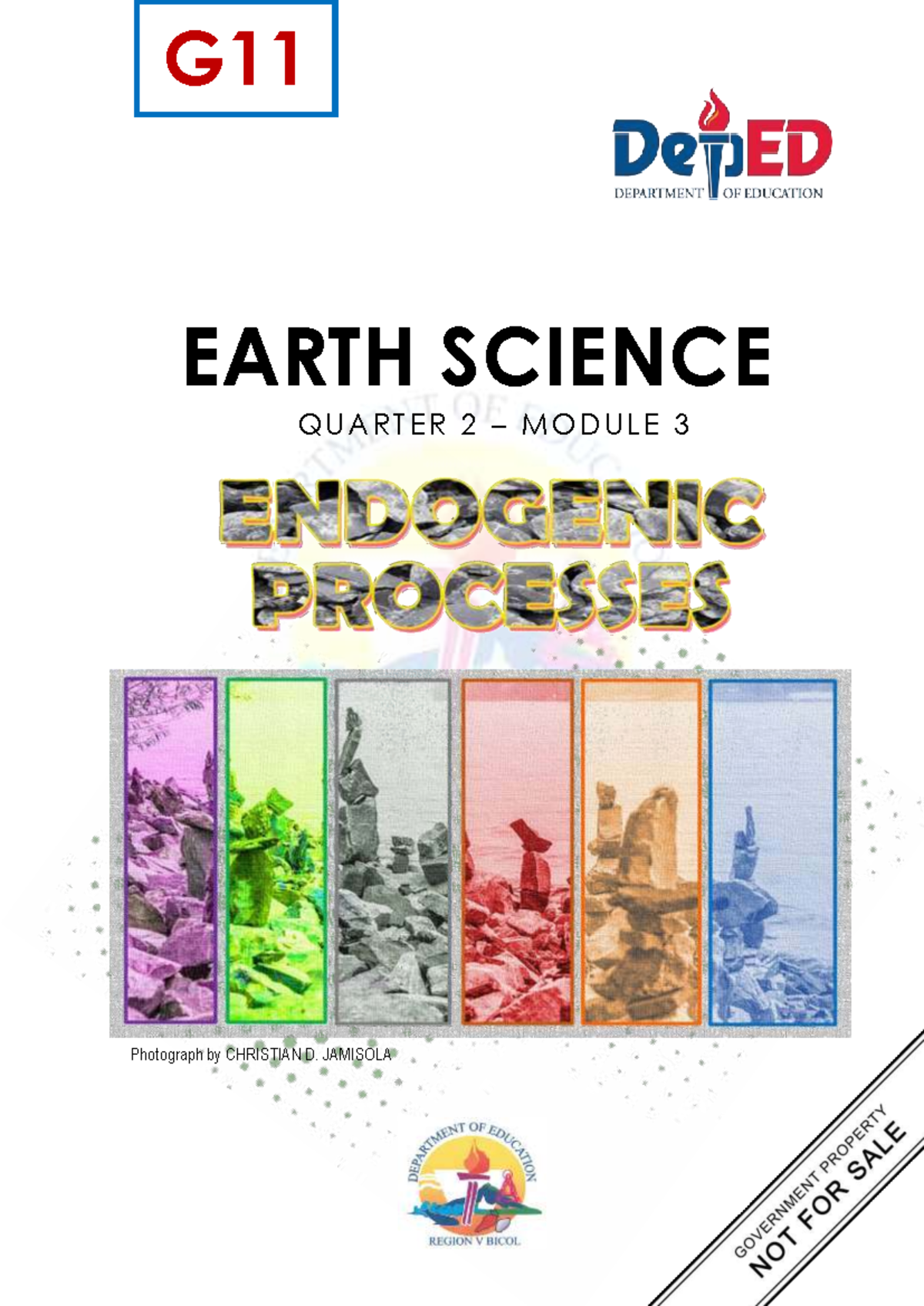 G11 EARTH SCIENCE Q2 MODULE 3: Endogenic Processes Explained - Studocu