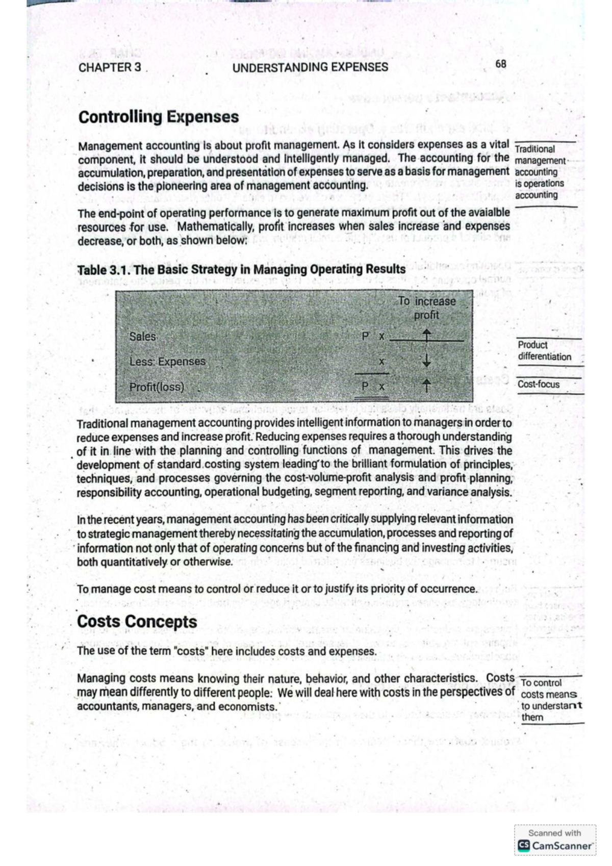 CHAPTER 3: UNDERSTANDING EXPENSES IN MANAGEMENT ACCOUNTING - Studocu