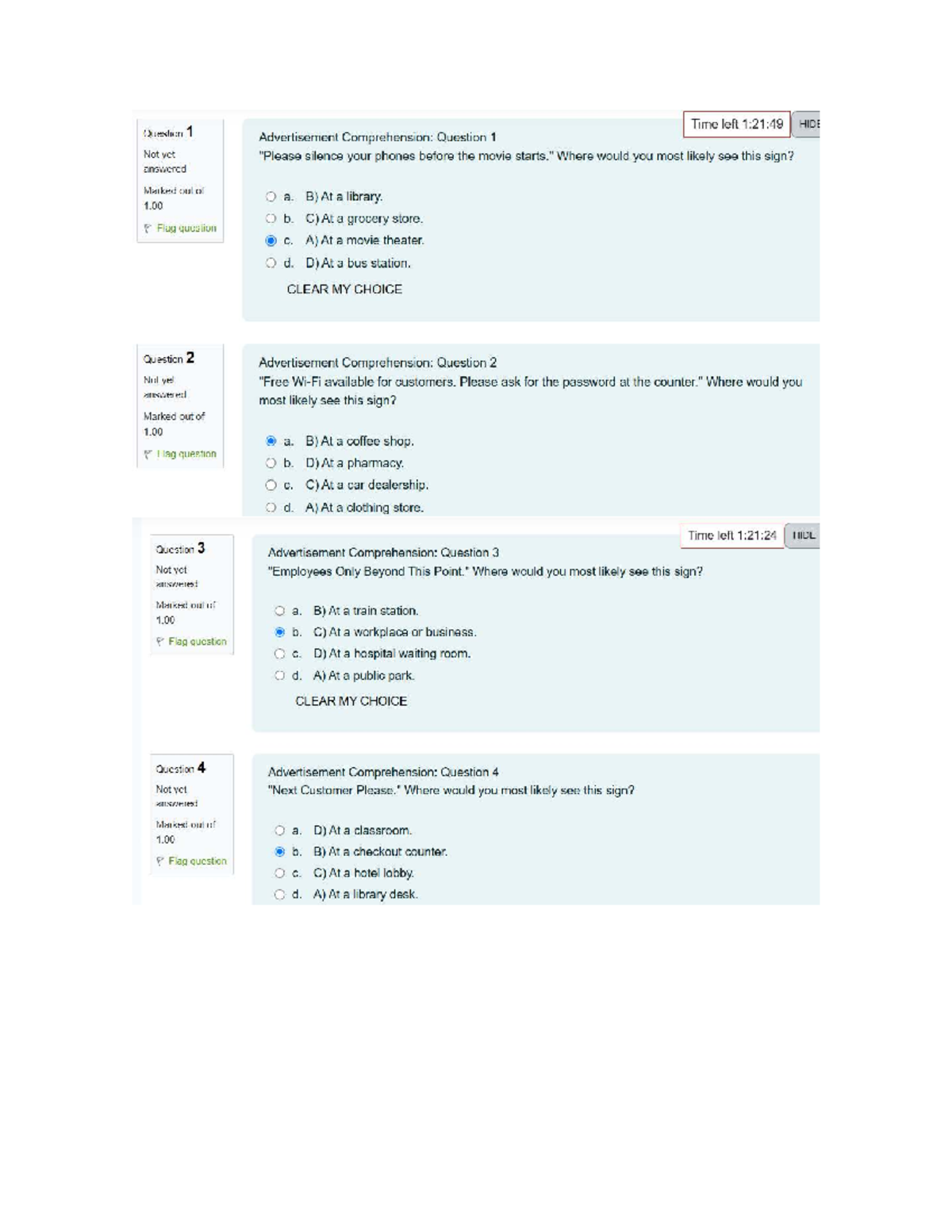 Ingles Final Exam VI: Advertisement & Comprehension Questions - Studocu