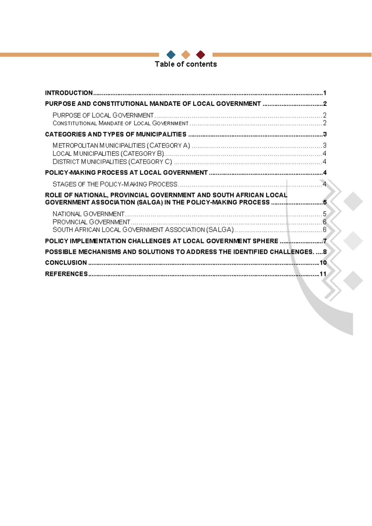 PUMA 101: Local Government Purpose & Constitutional Mandate Overview ...