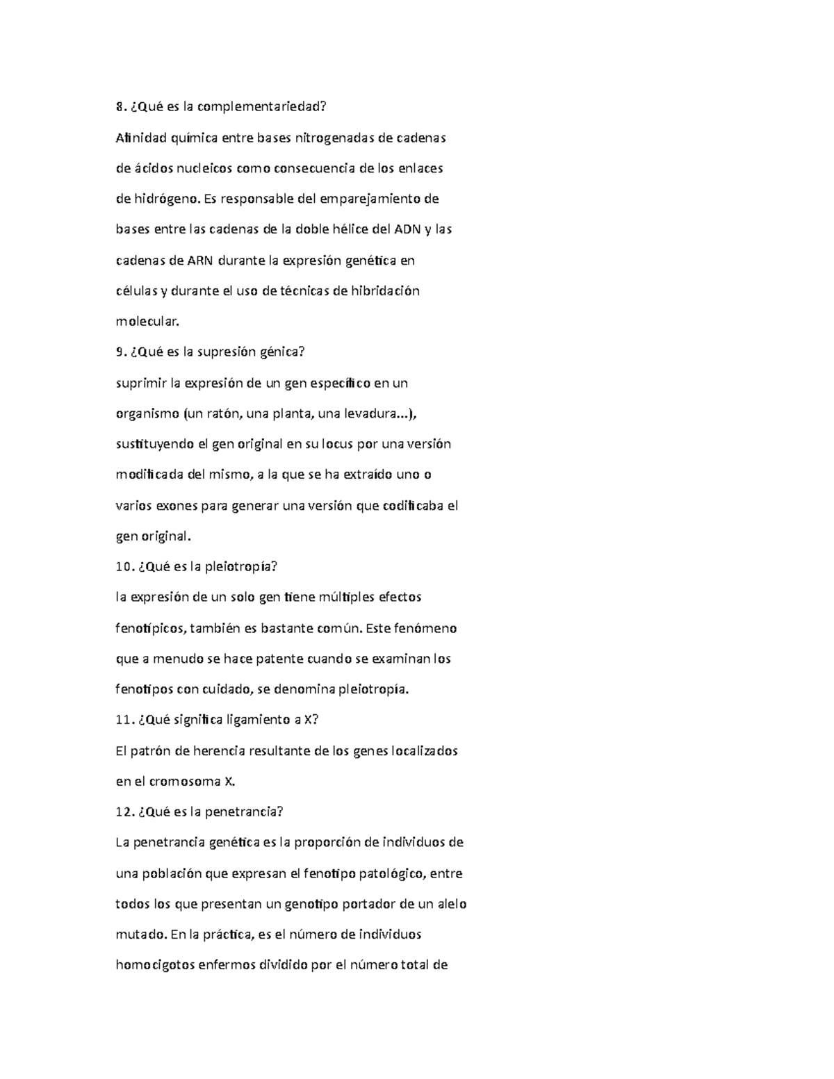 Complementariedad genetica - ¿Qué es la complementariedad? Afinidad ...