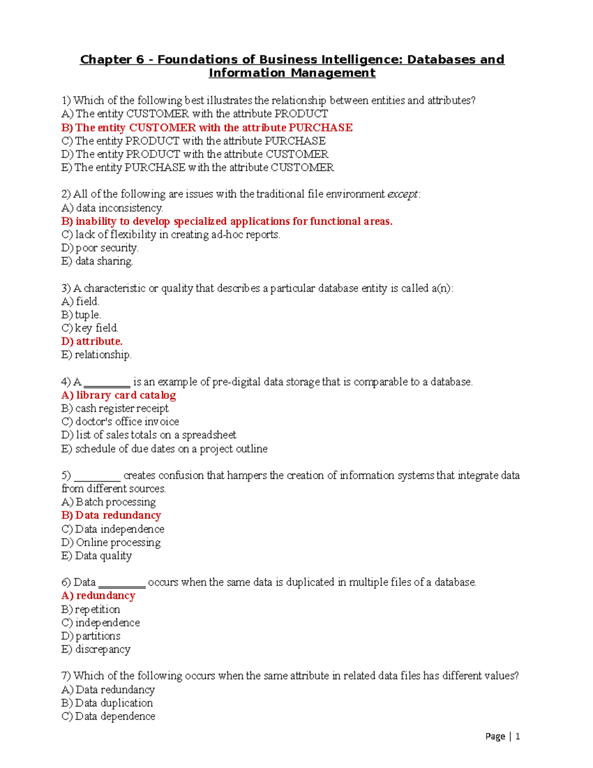 6 2020, questions and answers - Chapter 6 - Foundations of Business ...