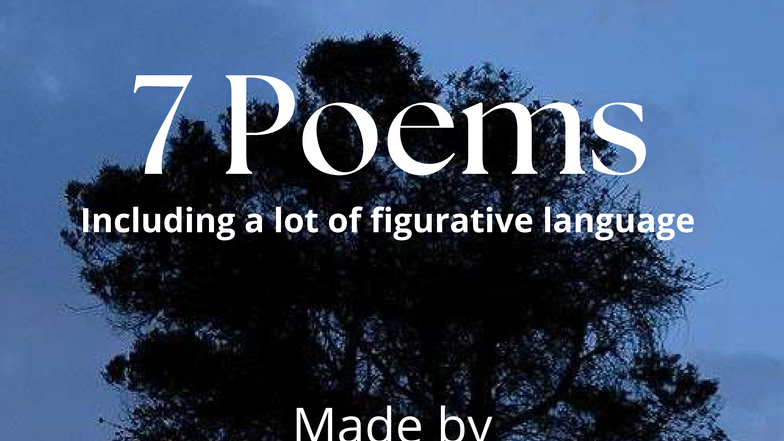 7 Poems with Figurative Language - CV2ta - Studeersnel