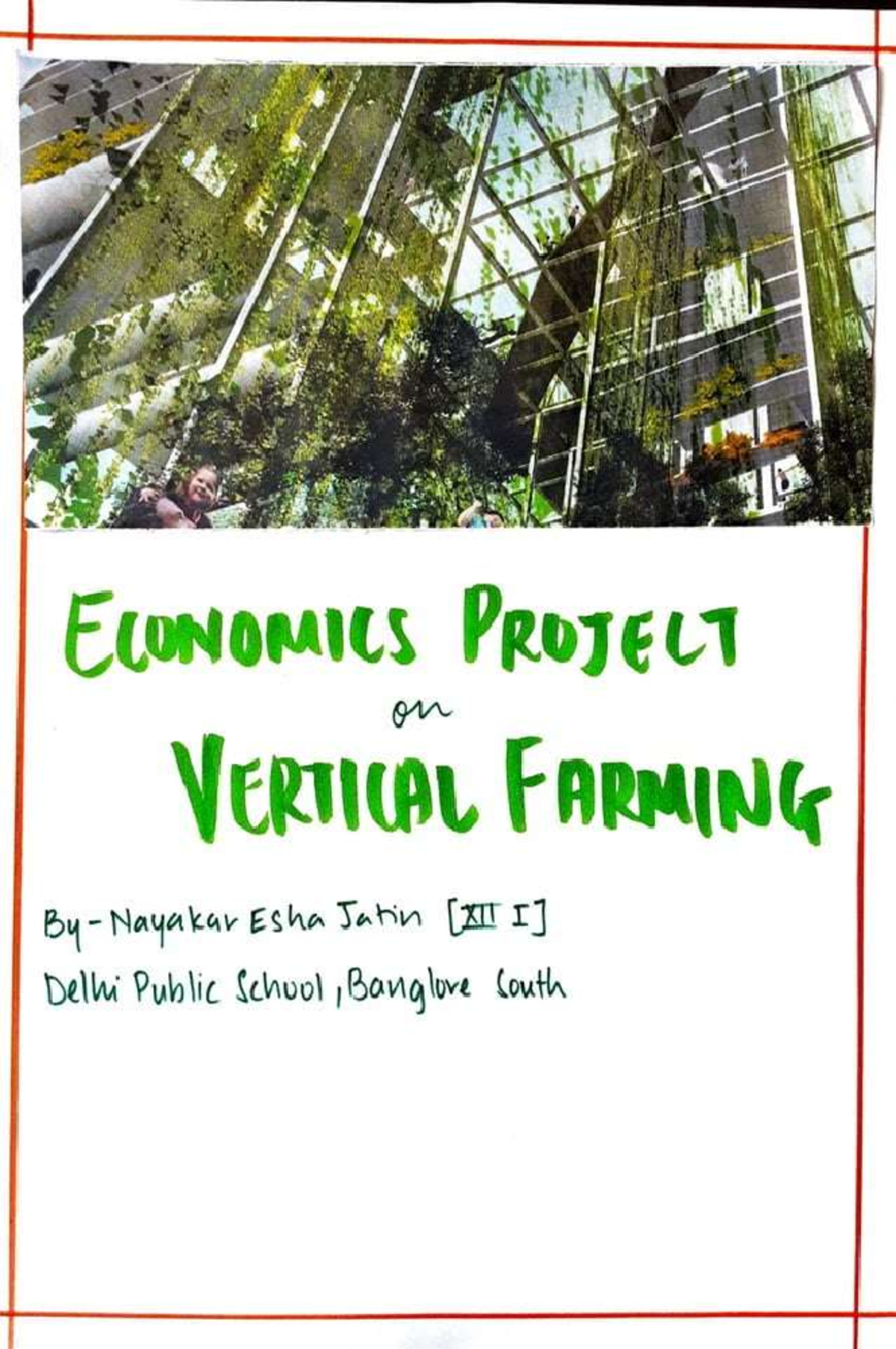 ECON 101: Vertical Farming Project - Exploring Sustainable Agriculture ...