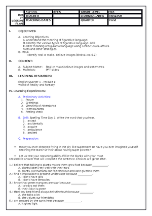 Licensure Examination for Teachers Sample Answer Sheet (LET) - Studocu