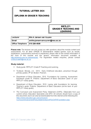 [Solved] lesson plan for grade r on shapes and patterns - Diploma in ...