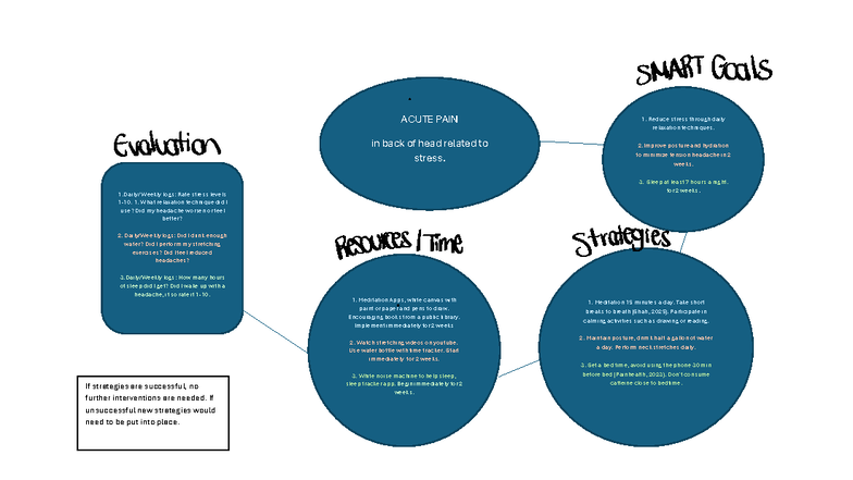 SMART Goals for ACUTE PAIN Management: Concept MAP and Strategies - Studocu