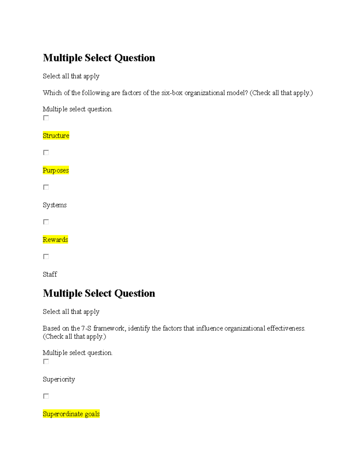 Chapter 4 mcgraw hill connect answers - Multiple Select Question Select ...