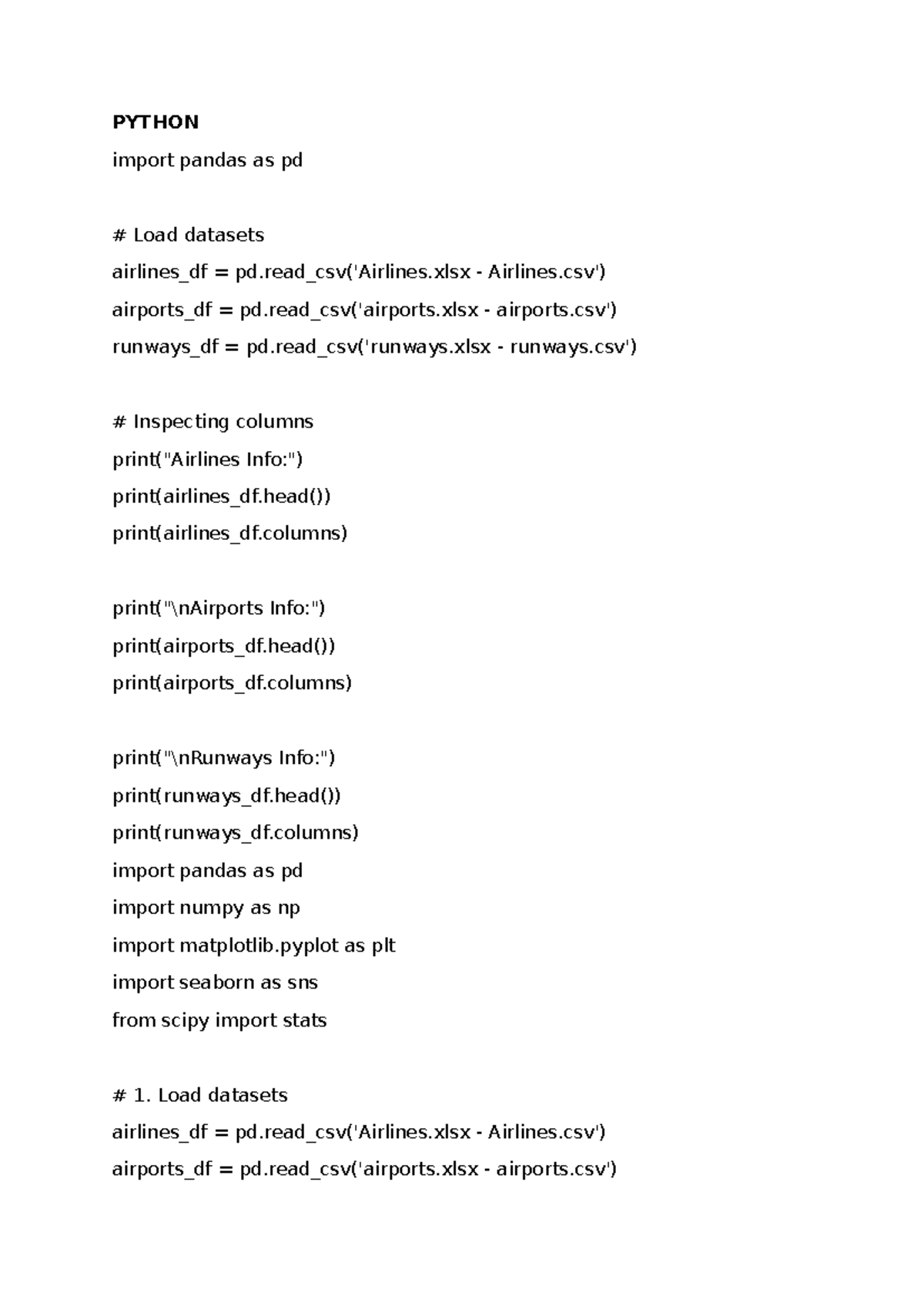 Capstone Project 2: Data Analysis & Modeling with Python - Studocu
