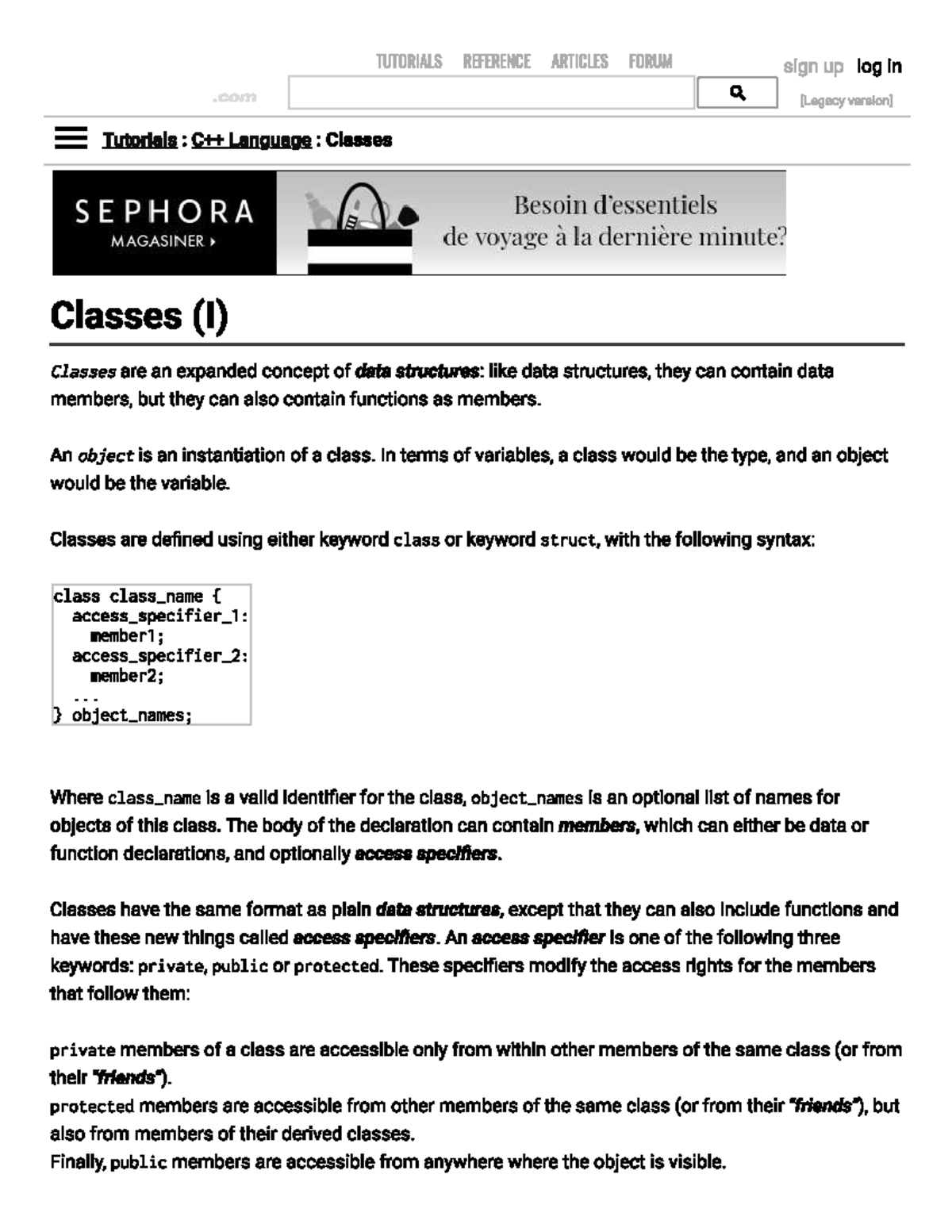 Classes (I) - Understanding Object-Oriented Programming Concepts - Studocu