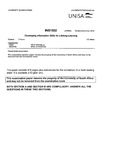 INS1502 - Unisa - Developing information skills - Studocu