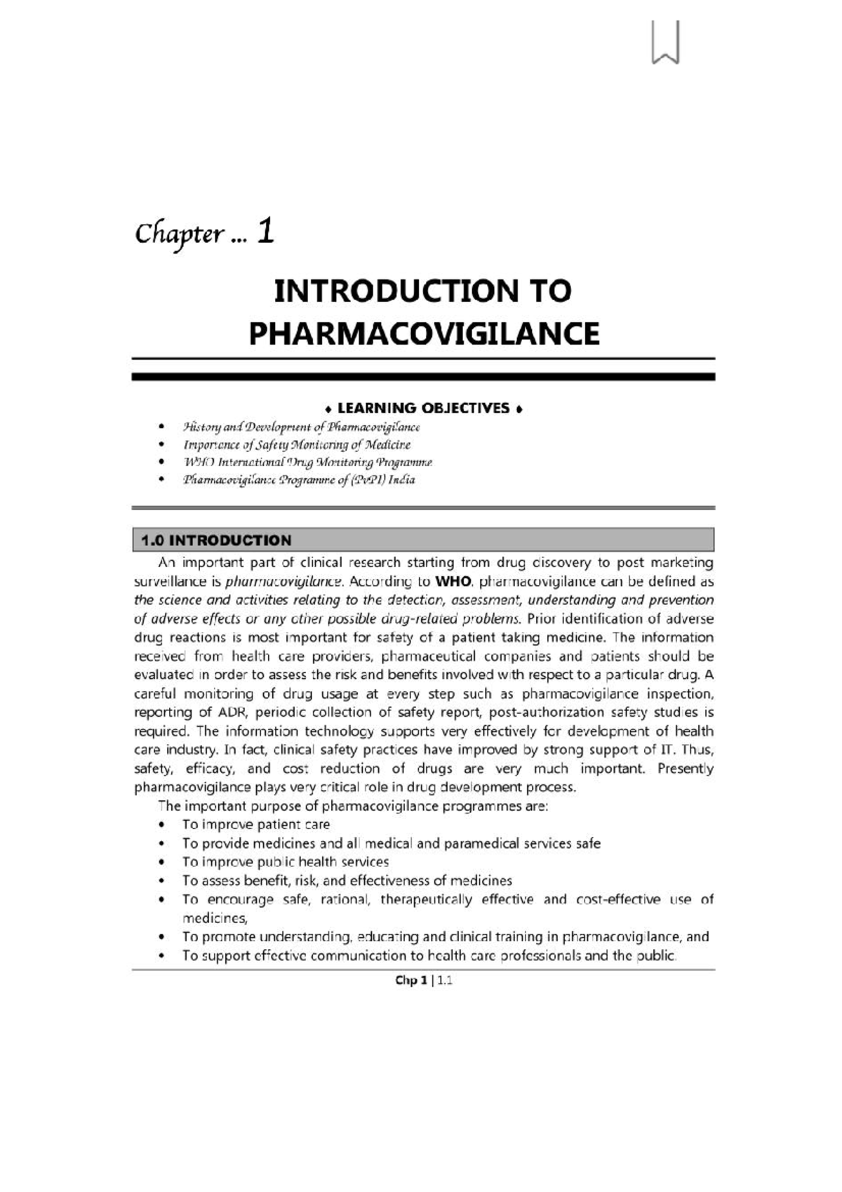 Unit 1 - Pharmacovigilance - B.Pharmacy - Studocu
