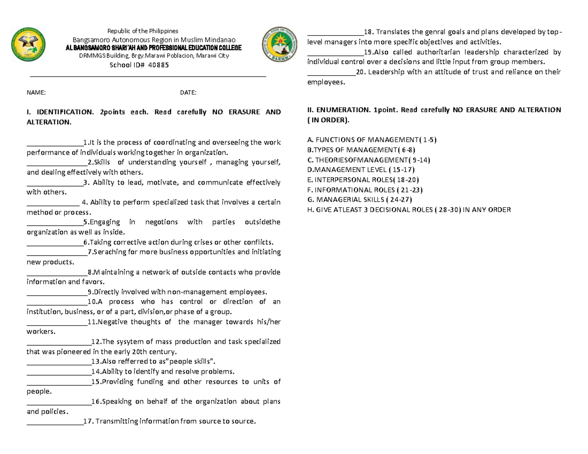 Organizational Management: Goals, Functions, and Leadership Styles ...